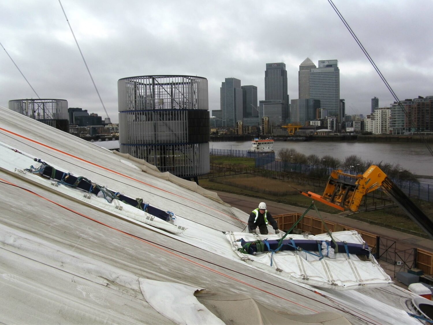 Up at The O2 - Base Structures
