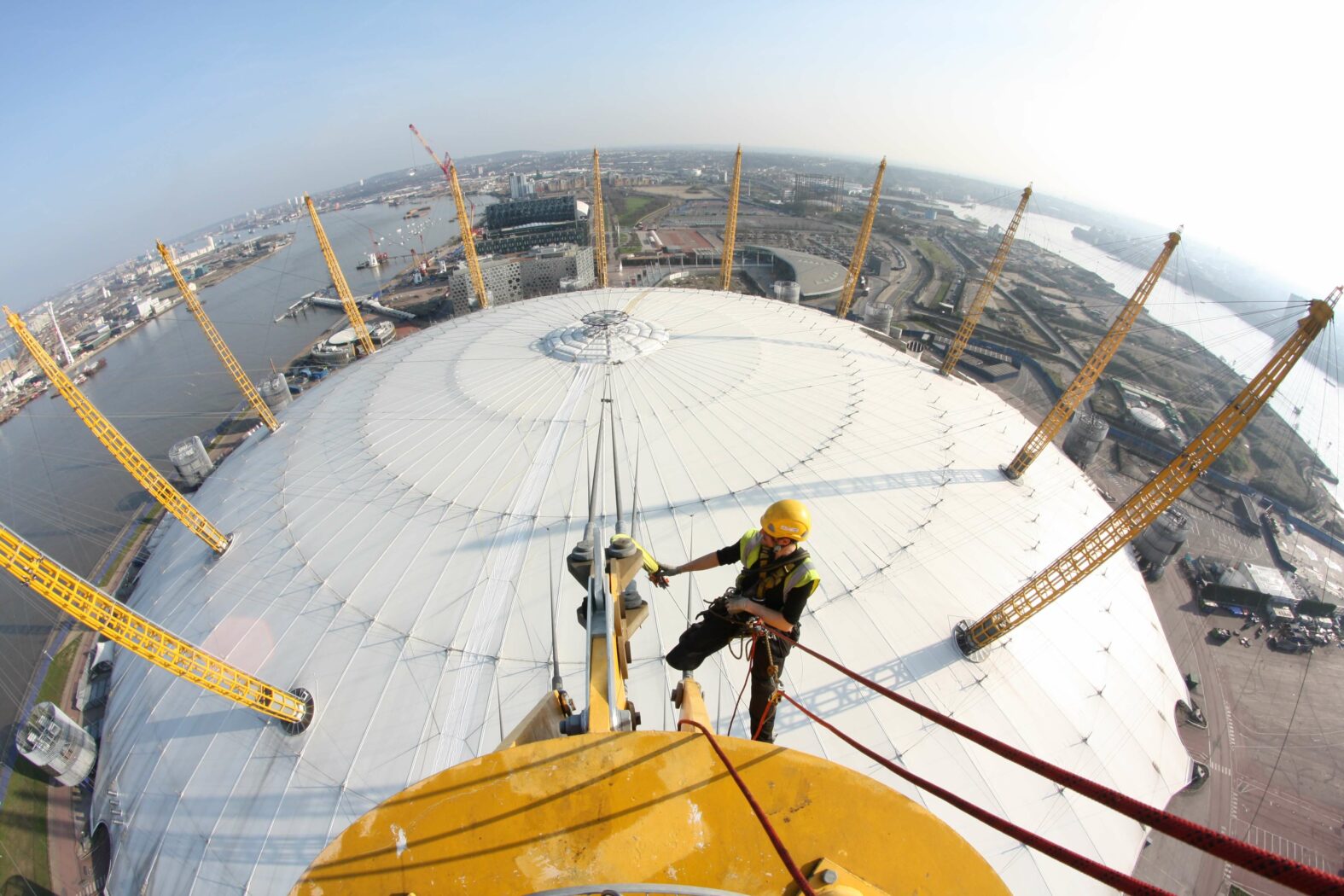 Up at The O2 - Base Structures