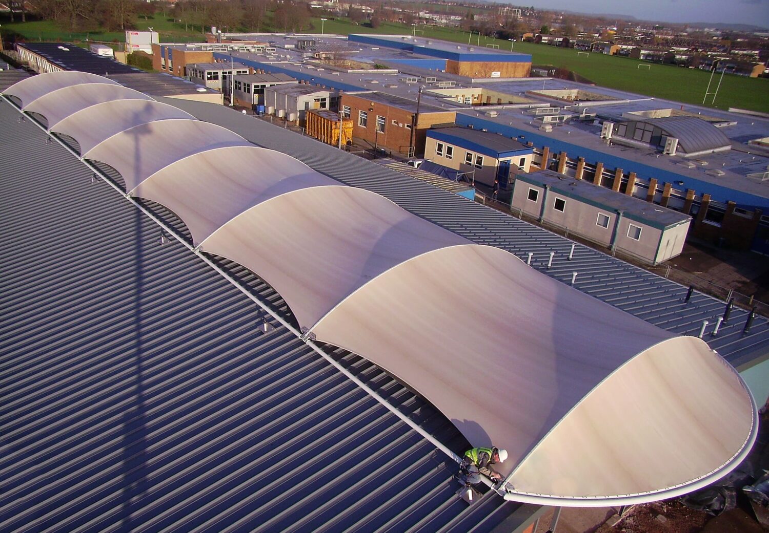 Beaufort School Roof Structure - Base Structures