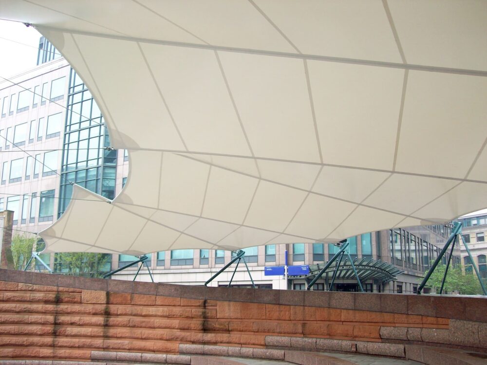 Exchange Square Event Canopies - Base Structures