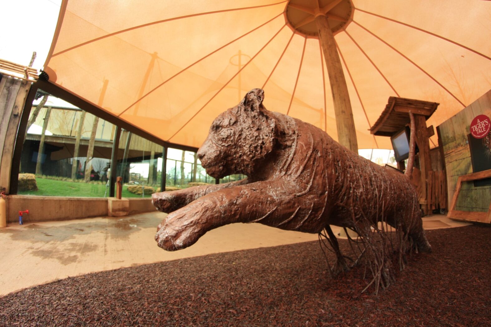 London Zoo Tiger Enclosure - Base Structures