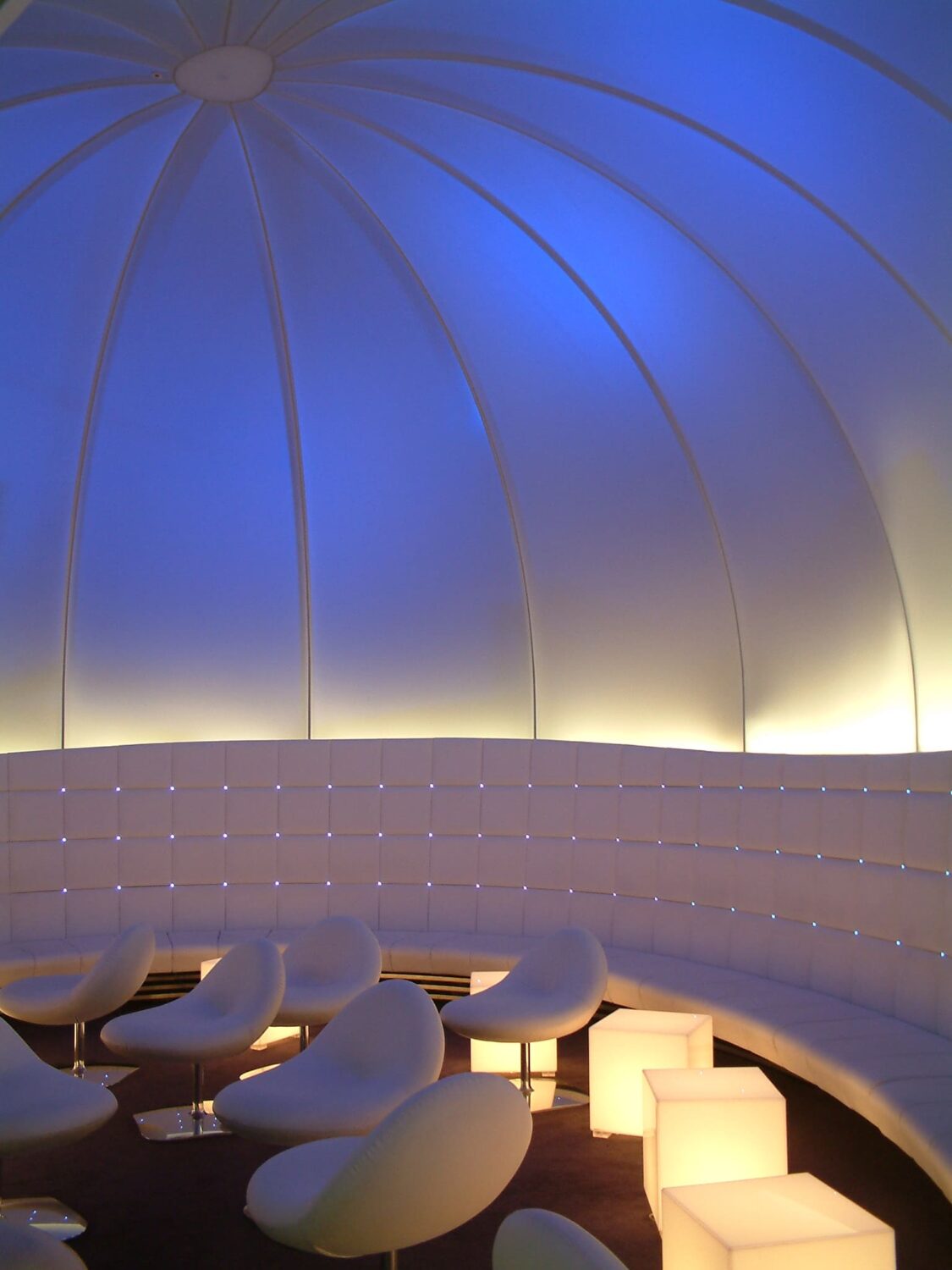 O2 Sponsors Lounge - Millennium Dome - Base Structures