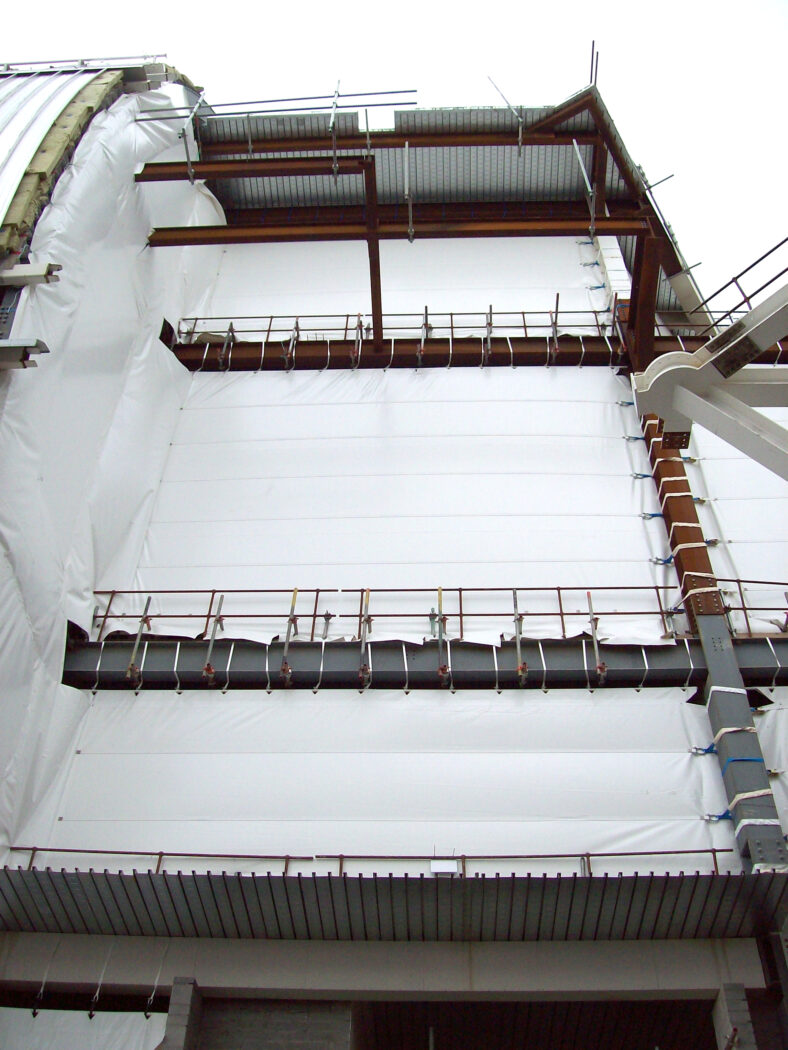 The Benefits of Adding Temporary Waterproof Screening On Your Site