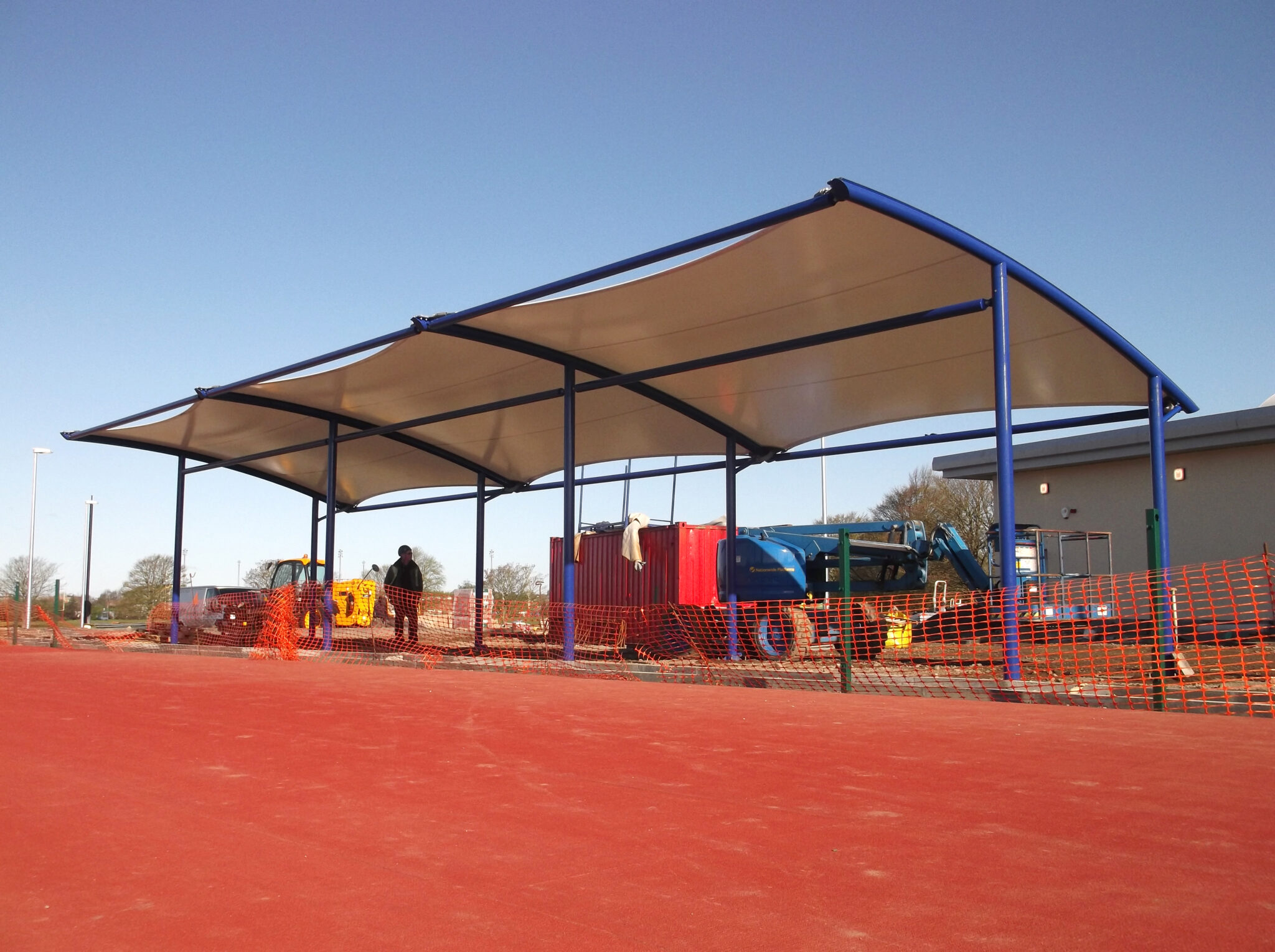 East Ayrshire Grandstand - Base Structures