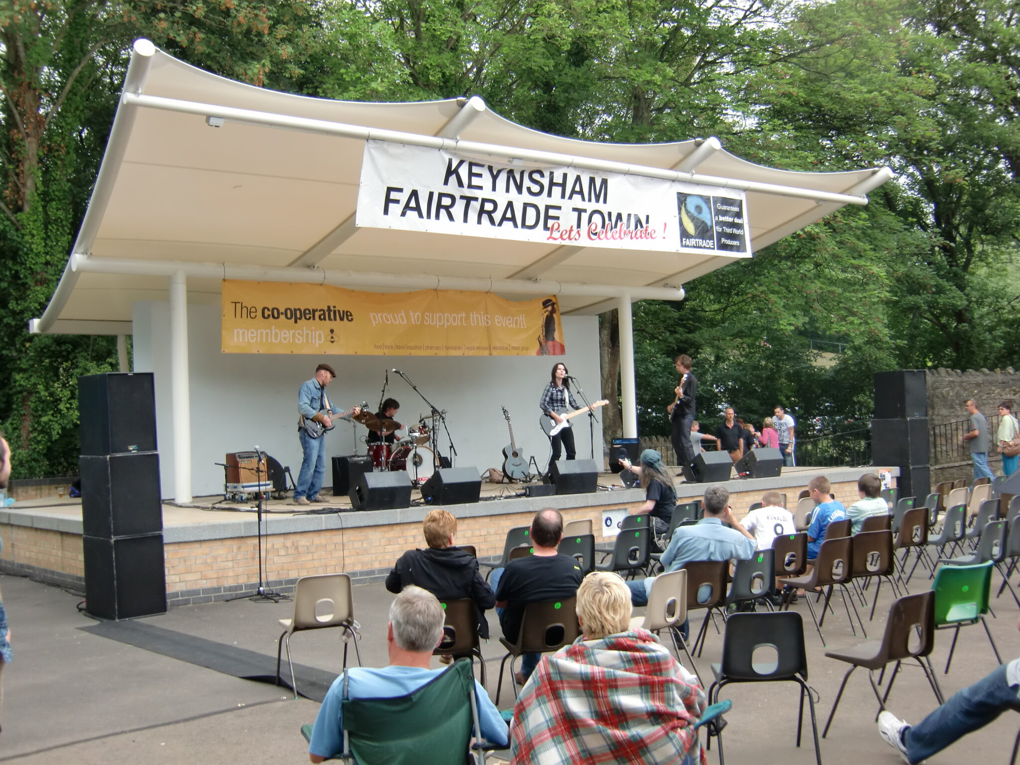 Keynsham Bandstand - Base Structures