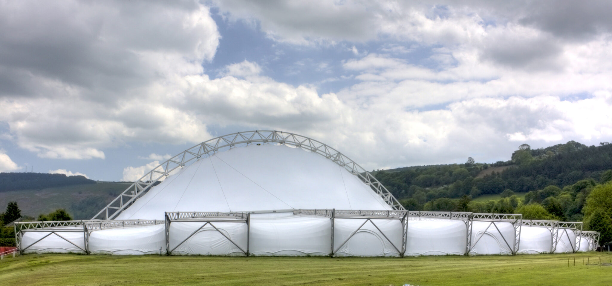 Llangollen Eisteddfod - Base Structures