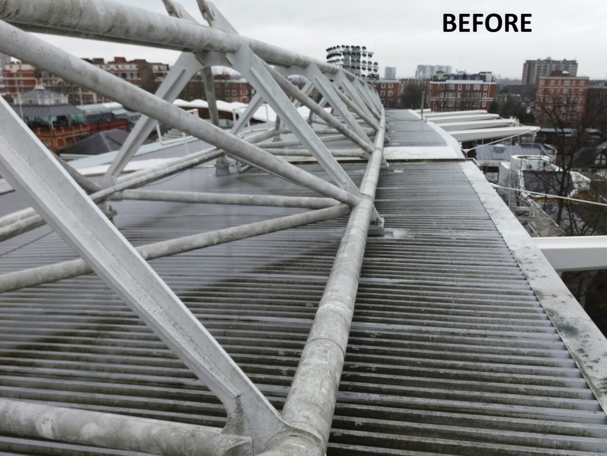 Lords Grandstand Truss Redecoration - Base Structures