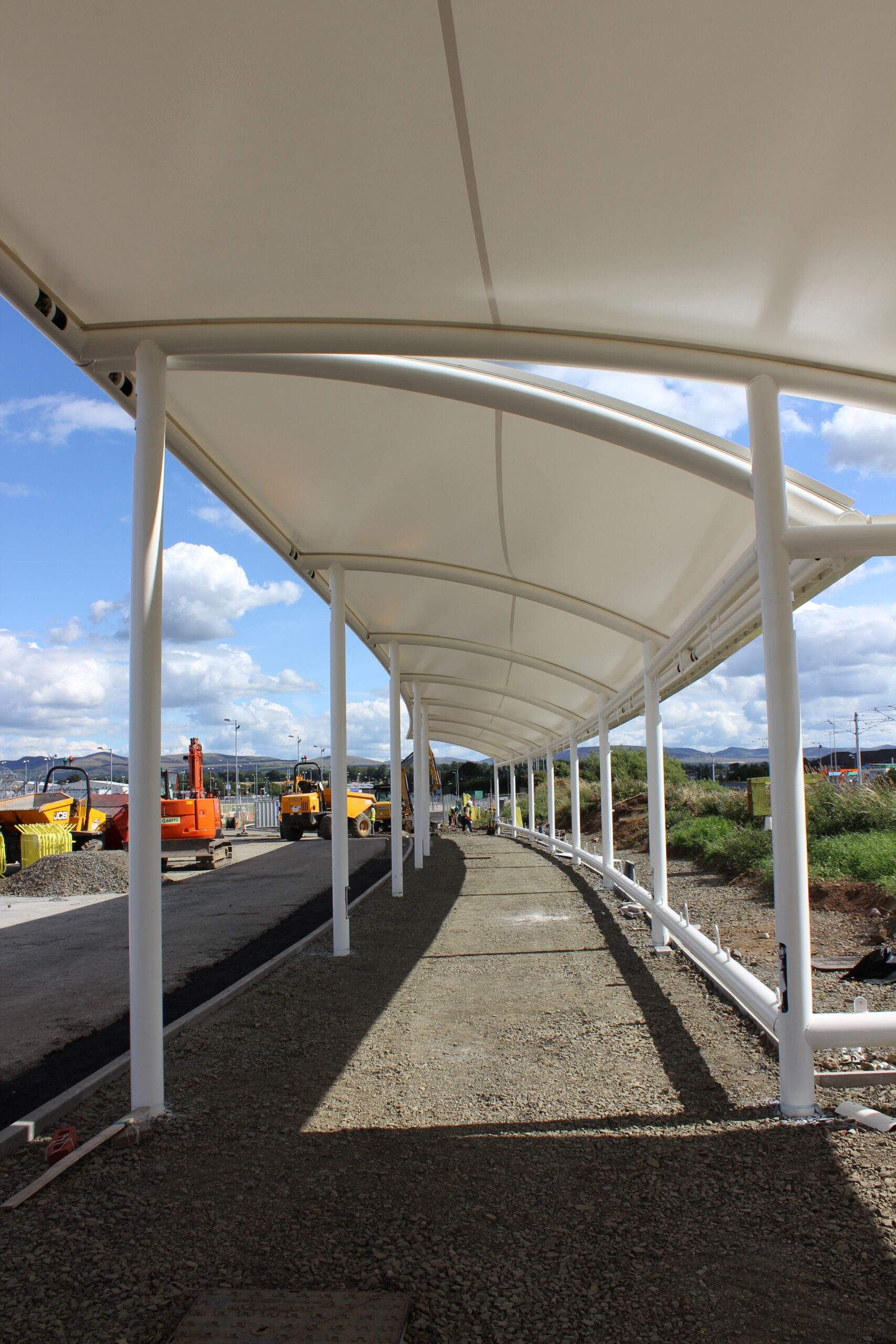 Edinburgh Airport - Walkway & Terminus Canopies | Base Structures