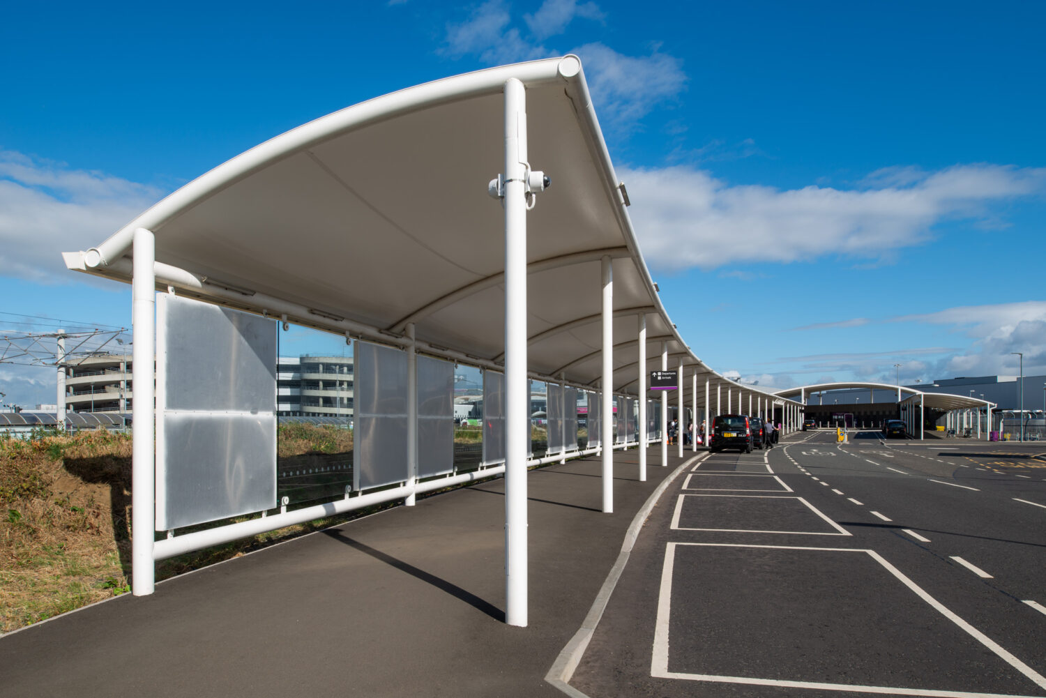 Using Entrance & Link Walkway Canopies - Base Structures
