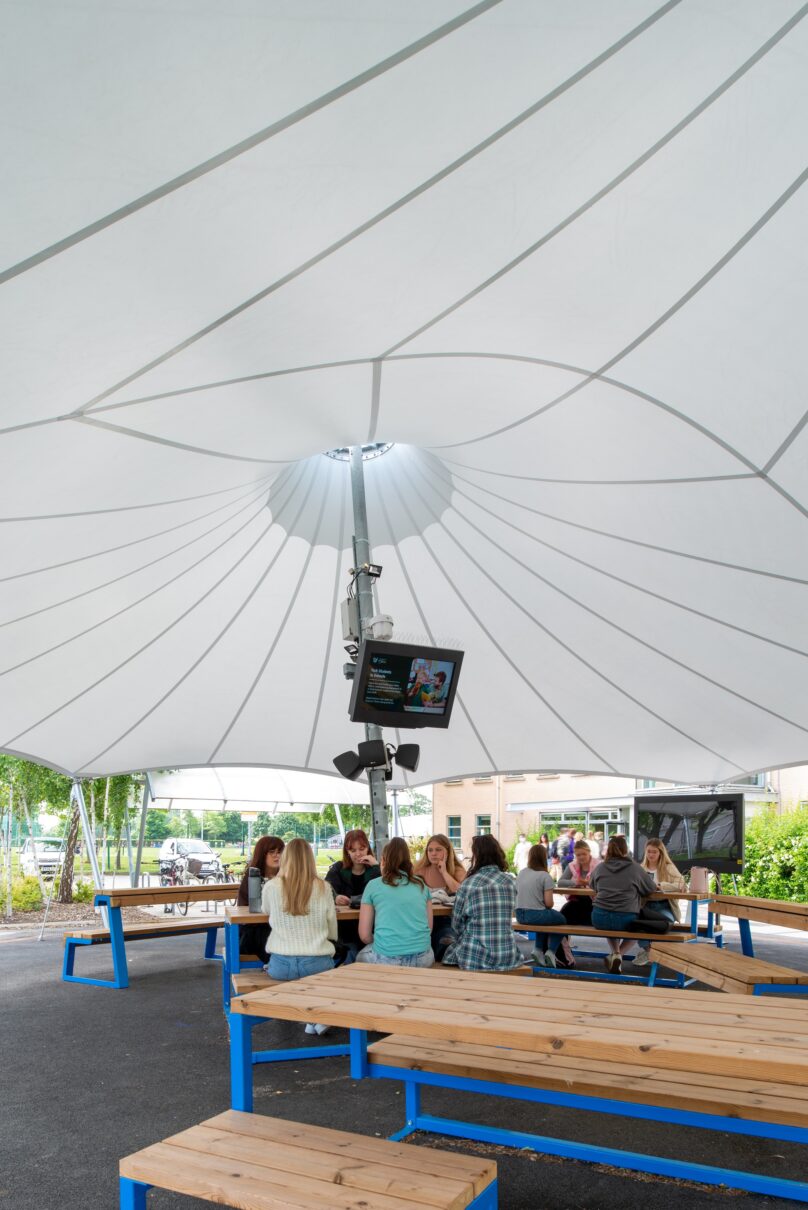 Canopies For Schools | Flexible Outside Canopies for Education
