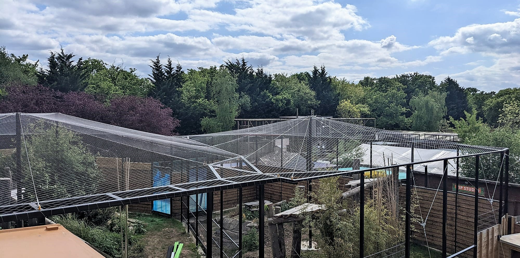 Jaguar Jungle Enclosure, Paradise Wildlife Park - Base Structures