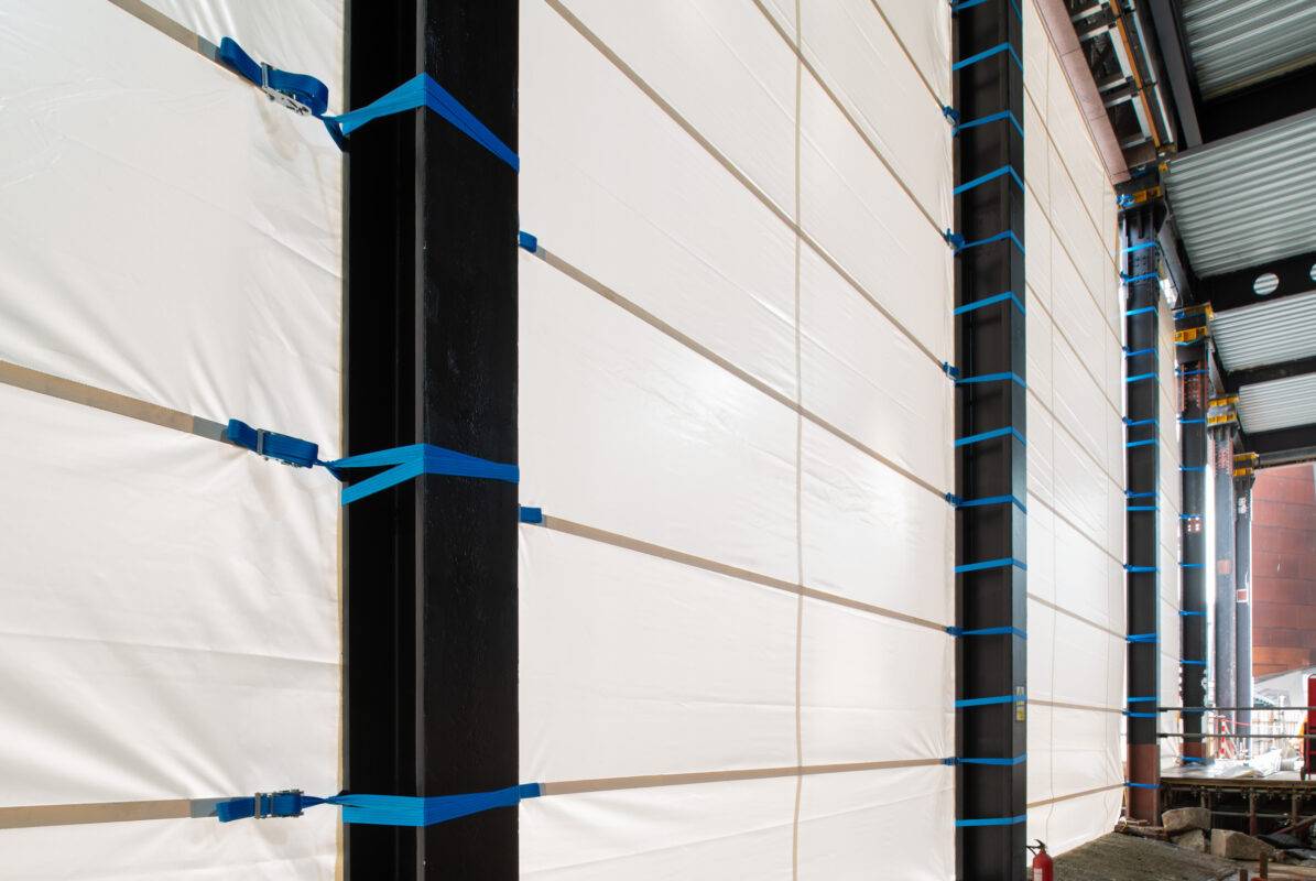 Engineered Temporary Weather Screens - Base Structures