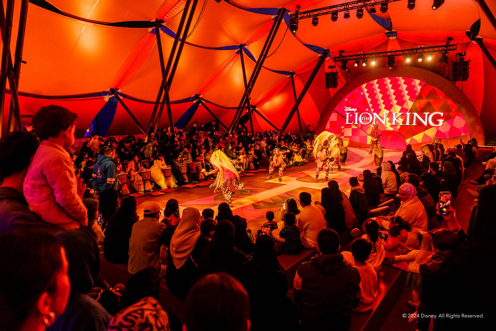 Disney "The Castle" Lion King Venue - Base Structures